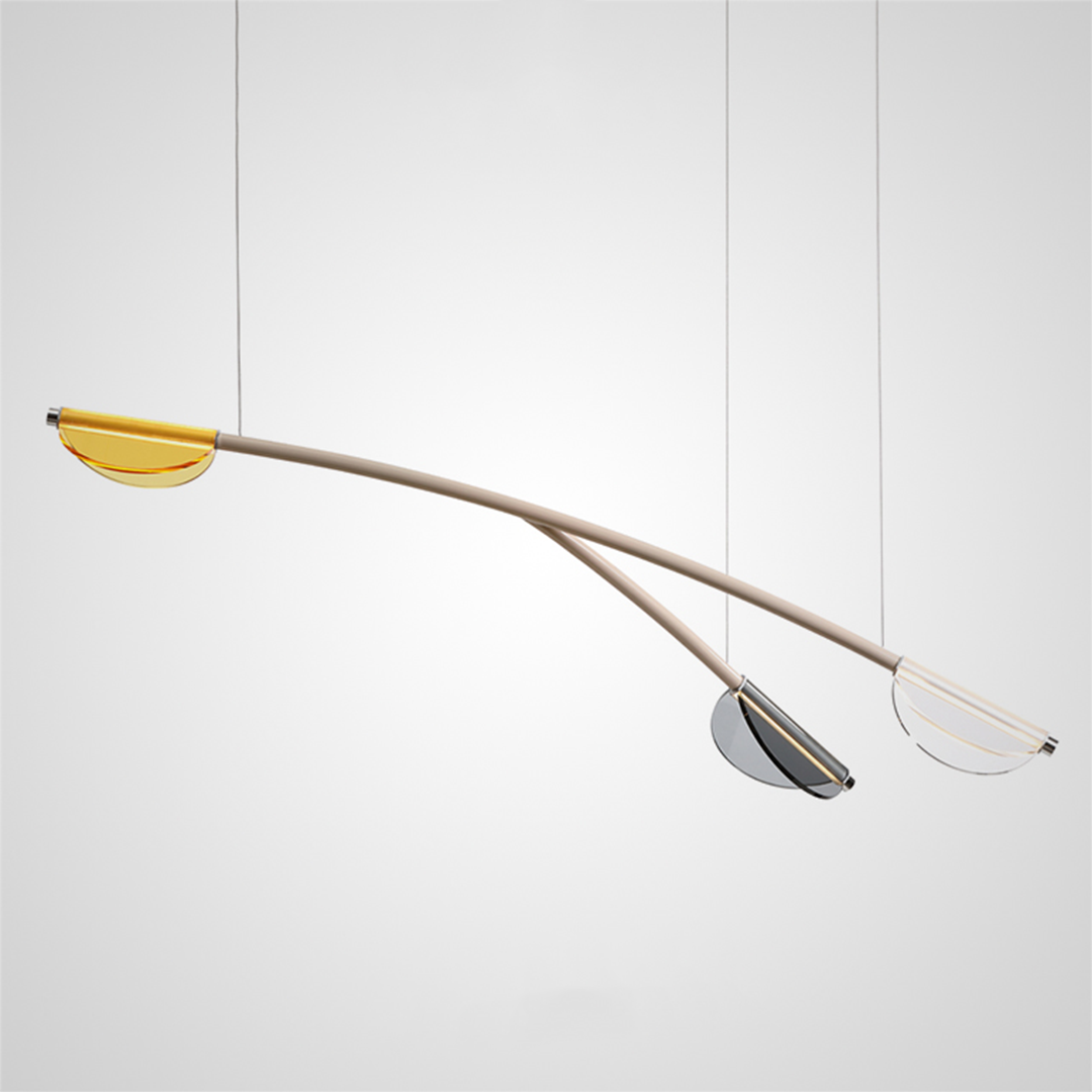 Astral Aura 3 Arc Chandelier - Ivanka Lumiere – Ivanka lumiere